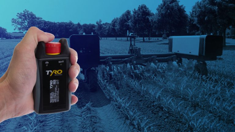 Agricultural robot with wireless E-Stop - Wireless Emergency Stop